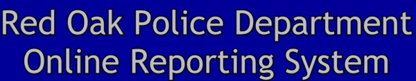 ROPD Online Reporting System - 2024